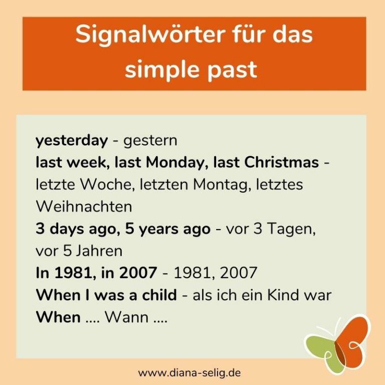 Das Simple Past: Erklärung, Lernstrategien und Prüfungstipps
